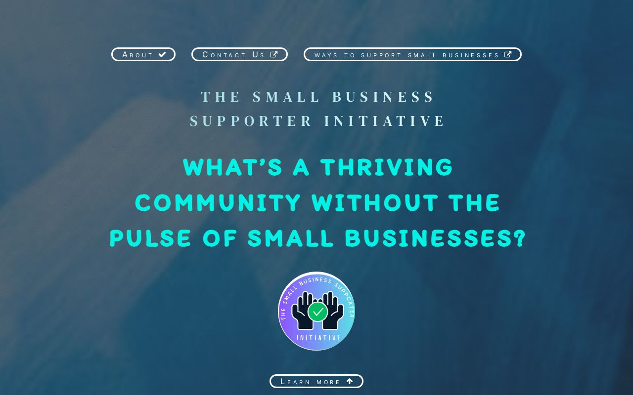 The Small Business Supporter Initiative